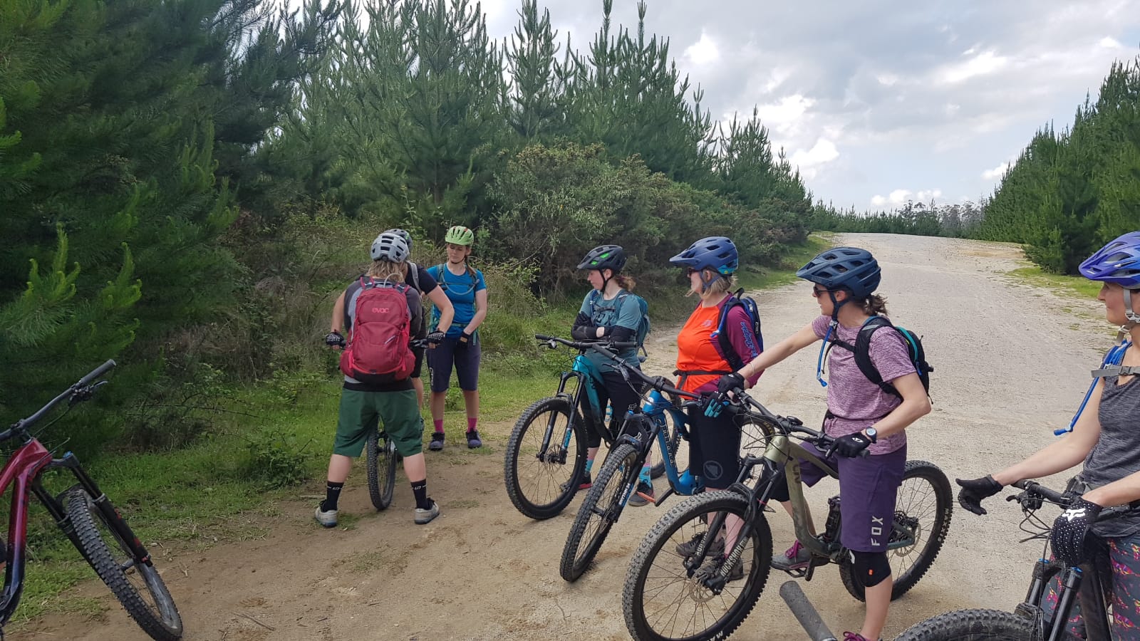 Booking Calendar for mountain bike skills courses and lessons